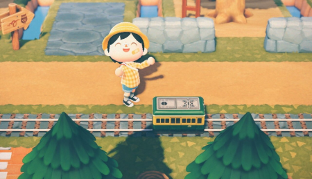 Motif Rails de train miniature | Animal Crossing New Horizons | Animal ...