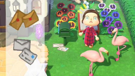 Motif Lettre, enveloppe, courrier | Animal Crossing New Horizons ...
