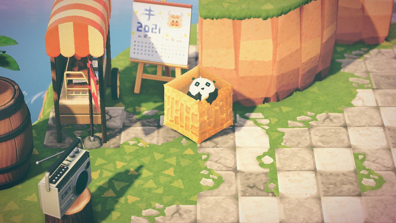 Motif Kung Fu Panda : bébé Po | Animal Crossing New Horizons | Animal ...