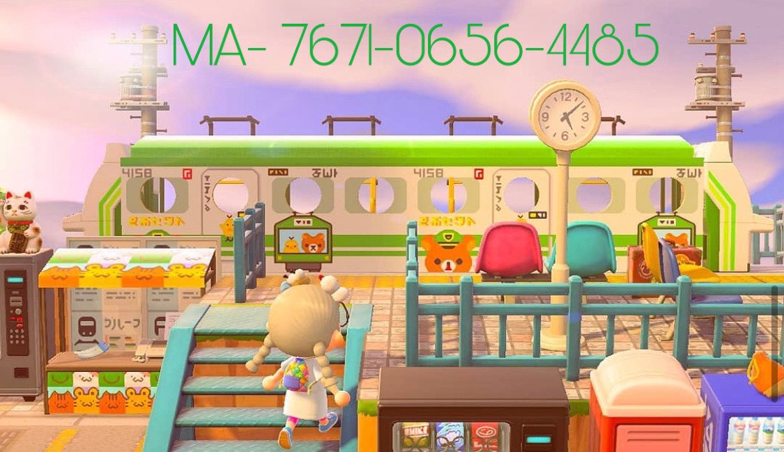 Motif Train | Animal Crossing New Horizons | Animal Crossing New ...